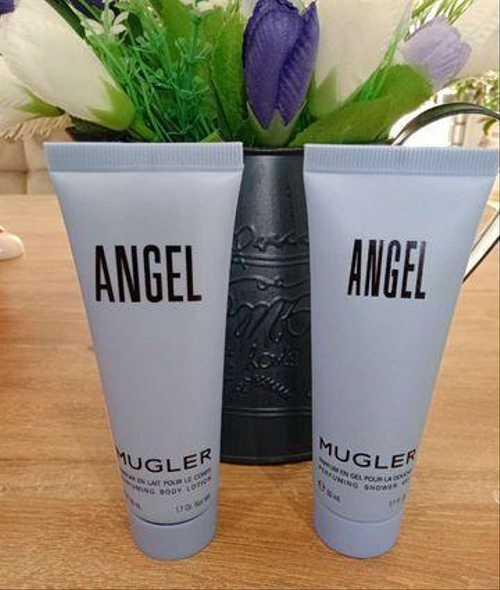 Angel. Mugler. Молочко и гель для душа по 50ml