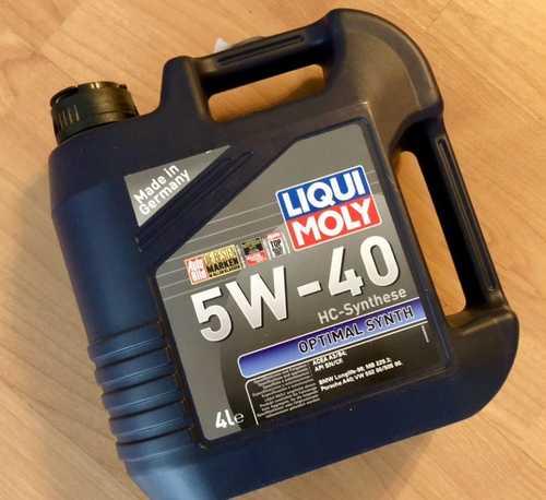 Liqui moly 5w40 optimal synth