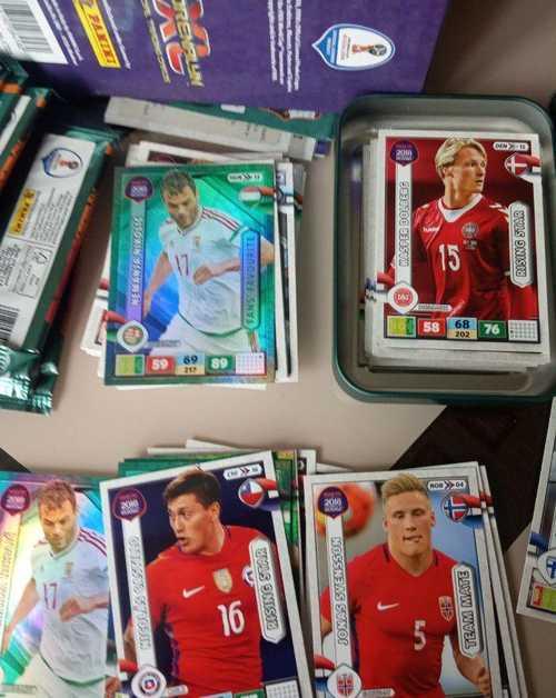 Карточки футболистов Panini fifa 2018 год