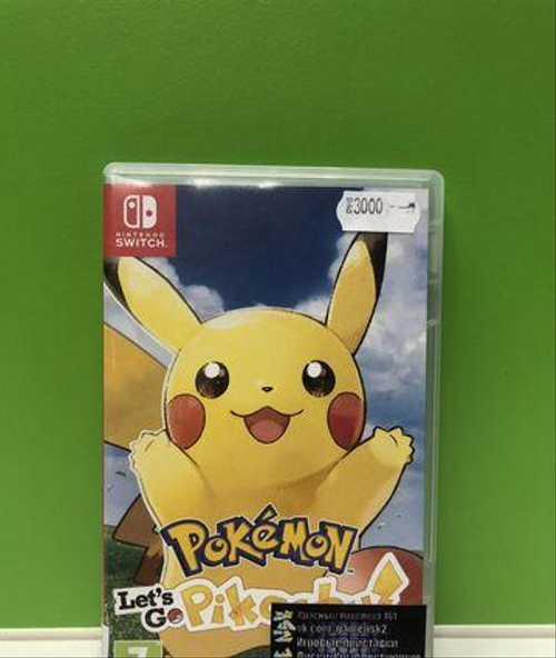 Pokémon: Let’s Go, Pikachu Б/У Nintendo Switch