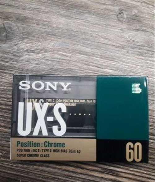 Аудиокассеты Sony UX-S 60.Зпечатанные