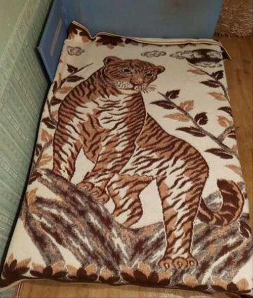 Покрывало одеяло Тигр