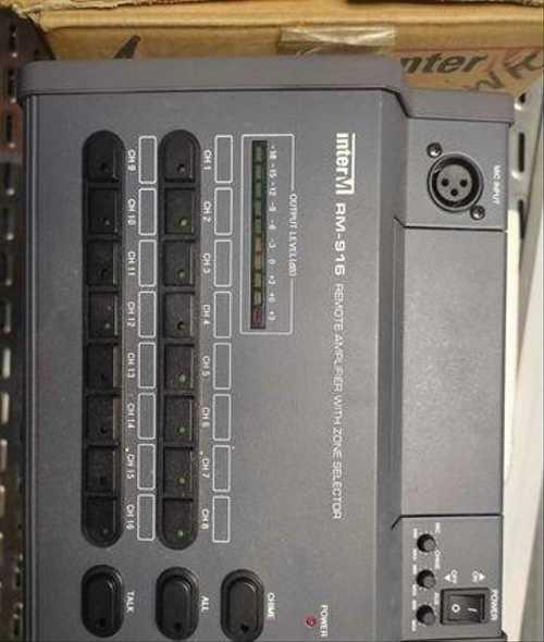 RM-916 Inter-M Микрофонная панель