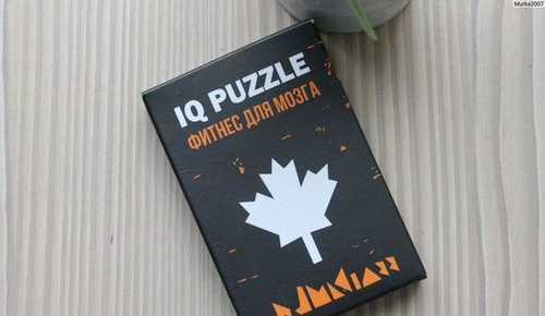 Головоломка IQ puzzle Кленовый Лист (10 деталей)