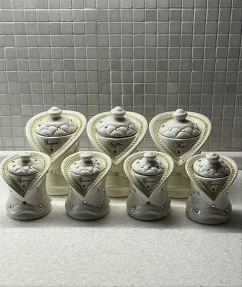 Набор керамических банок