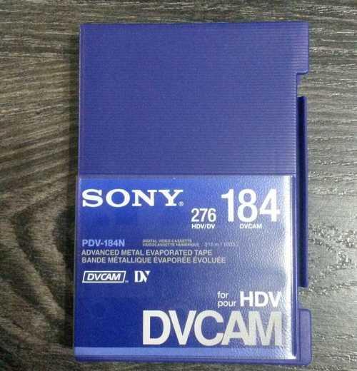 Новые Видеокассеты Sony PDV-184N dvcam