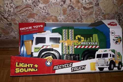 Новая машинка мусоровоз Dickie toys