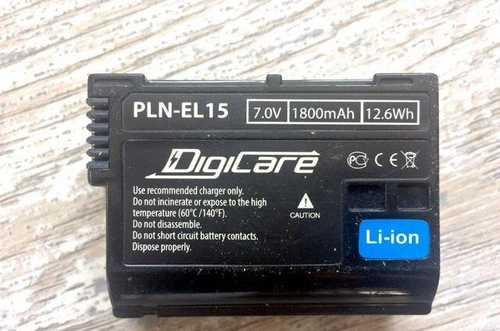 Аккумулятор Digicare PLN EL15 для Nikon
