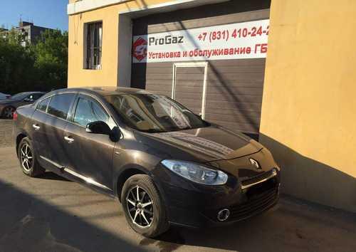 Установка гбо Renault Fluence