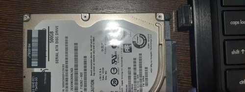 Гибридный диск (sshd) Seagate 500 GB для ноутбуков