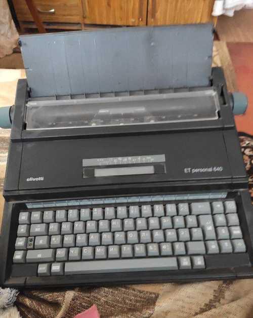 Печатная машинка olivetti et personal 640