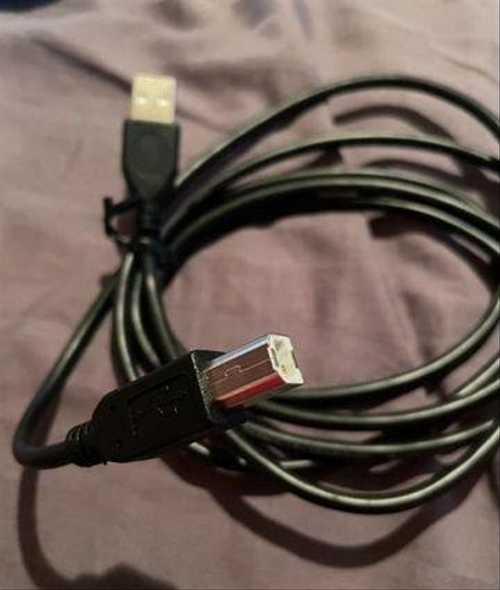 Провод/Кабель USB - USB-B 1,3 метра