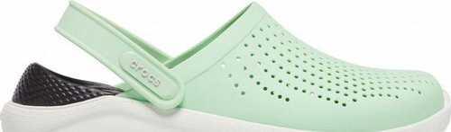 Мятные сабо crocs LiteRide Clog M7W9