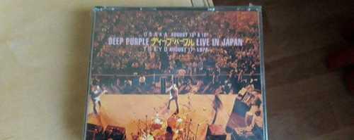 3 CD Box. Deep Purple. Live in Japan