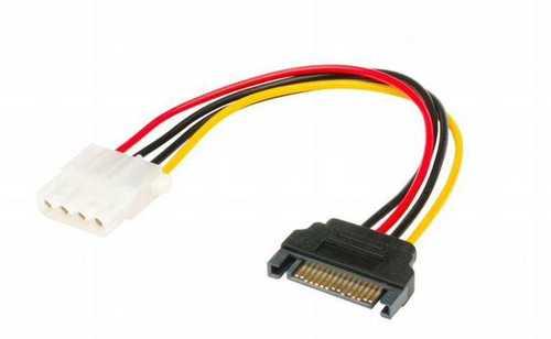 Переходник Molex - 2 SATA(F)