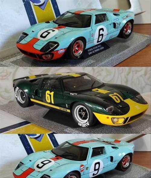 1968-1969 Ford GT 40 Mark 1 1/18 Solido