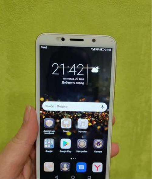 Телефон Huawei honor 7а