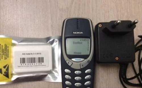 Телефон Nokia 3310 Finland оригинал Ростест