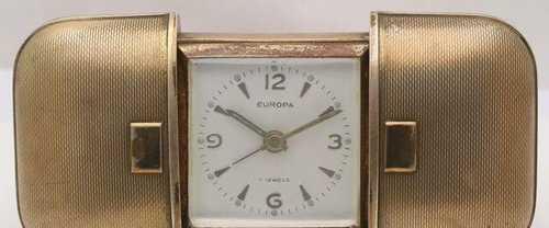 Часы дорожные будильник 1930 - 1940 гг Германия