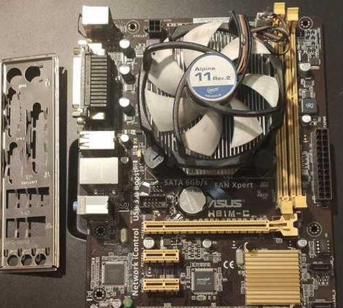 Материнская плата Asus H81M-C LGA1150