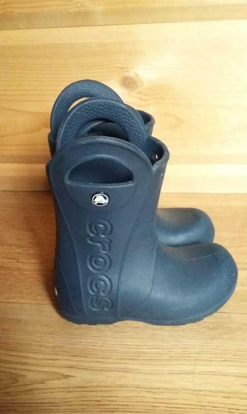 Сапоги Crocs для мальчика р.10 на 15,5-16см