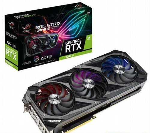 Видеокарта Asus ROG-strix-RTX3060TI-O8G-V2
