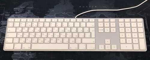 Клавиатура Apple a1243 проводная с Num Lock