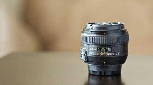 Фото-объектив Nikon Nikkor AF-S 50mm 1.4G