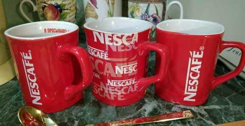 Бокалы фирменные Nescafe