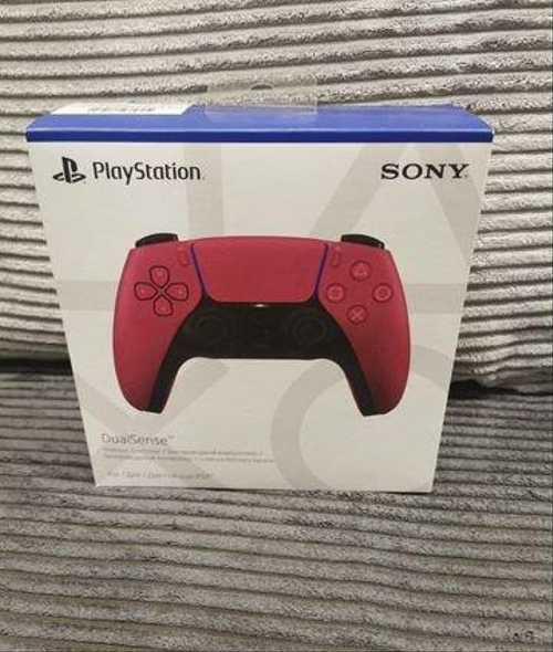 Джойстик (Геймпад) Sony DualSense PS5 красный