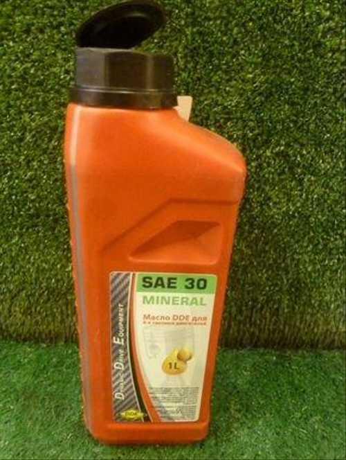 Масло моторное DDE M-SAE30 масло 4-х тактное 1л м