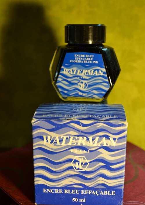 Чернила для перьевых авторучек waterman