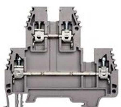 Зажим проходной DKC CBC.4GR 4кв.мм. zcbc04GR-R