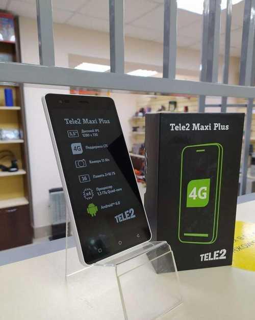 Телефон теле2 Maxi plus LTE новый