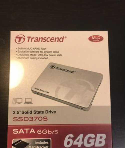 SSD 64GB новый
