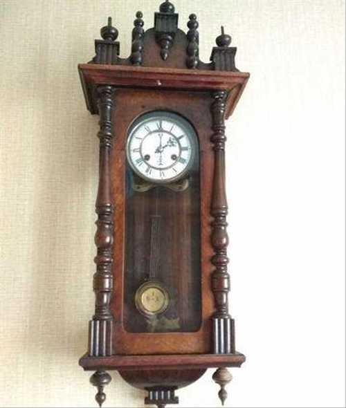 Старинные настенные часы Le Roi Paris с боем