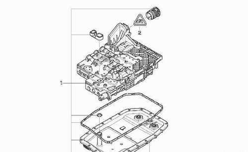 BMW E90 320 гидроблок АКПП 6HP19 в сборе