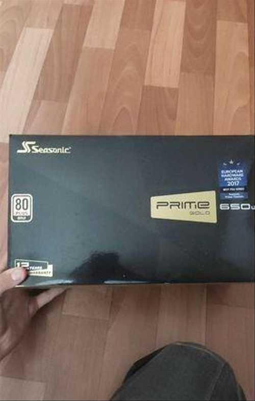 Блок питания SeaSonic Prime 650W Gold не рабочий