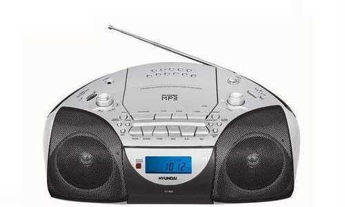 Магнитола MP3 Hyundai H-1404 Диски/Кассета/Радио