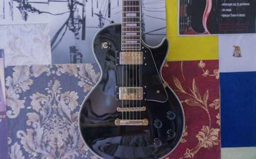 Grass Roots Les Paul Custom Black L08287