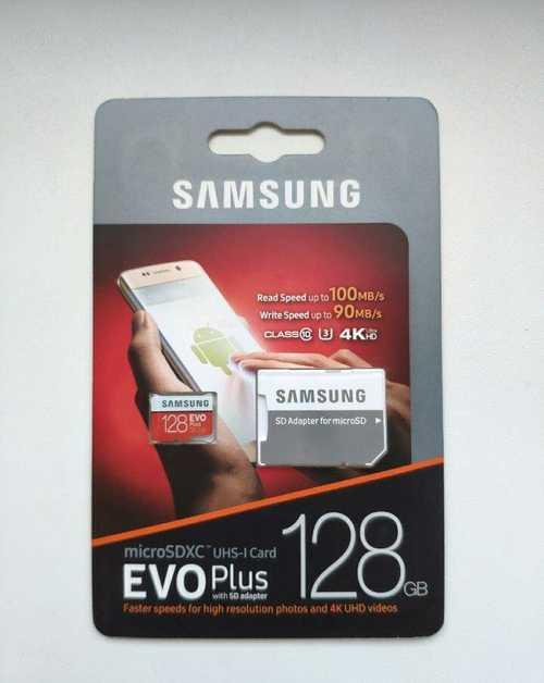 Microsdxc samsung 128gb. Samsung MICROSD 128гб оригинальная упаковка. Samsung EVO Plus 128gb icon. Samsung Pro Plus 128 MICROSDXC синяя в упаковке.