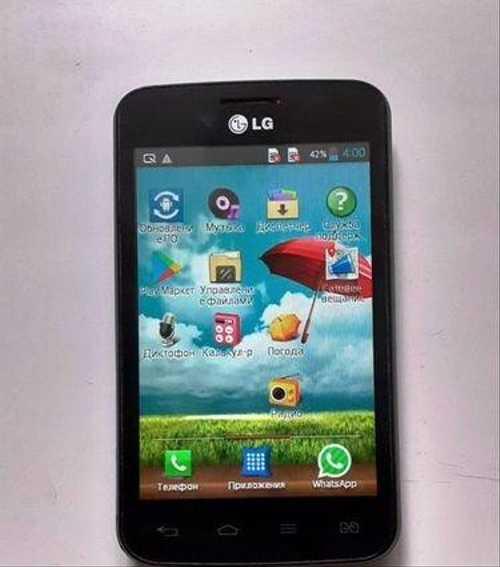 Смартфон LG E445 Optimus L4 II Dual