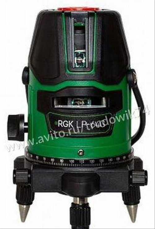 Лазерный уровень RGK LP-64G зеленый лазер