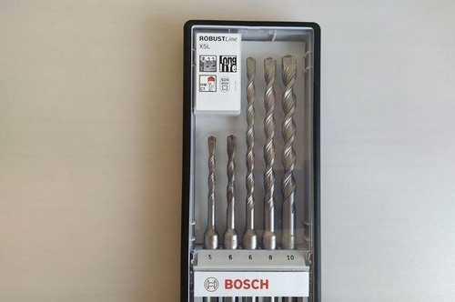 Набор буров Bosch SDS-plus X5L 5-10 мм новый