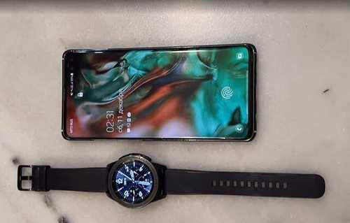 Samsung Galaxy S10+ и Galaxy Watch
