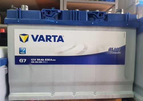 Varta 12В 95А/ч 830А обратная полярность