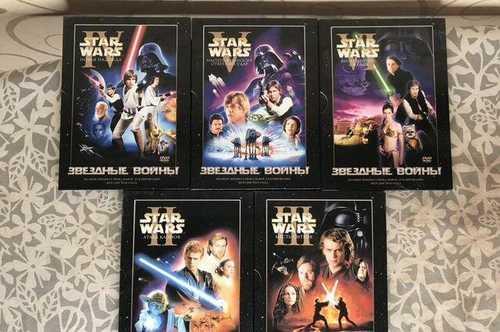 Комплект DVD дисков Star Wars