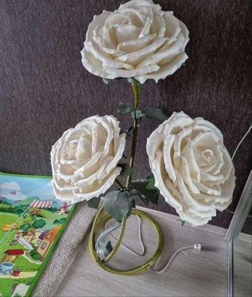 Светильник напольный розы