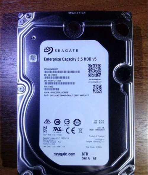 Seagate ST8000NM0055 8тб