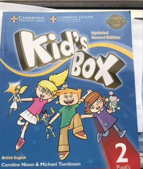 Продаю пособия Kid’s Box + тесты к нему